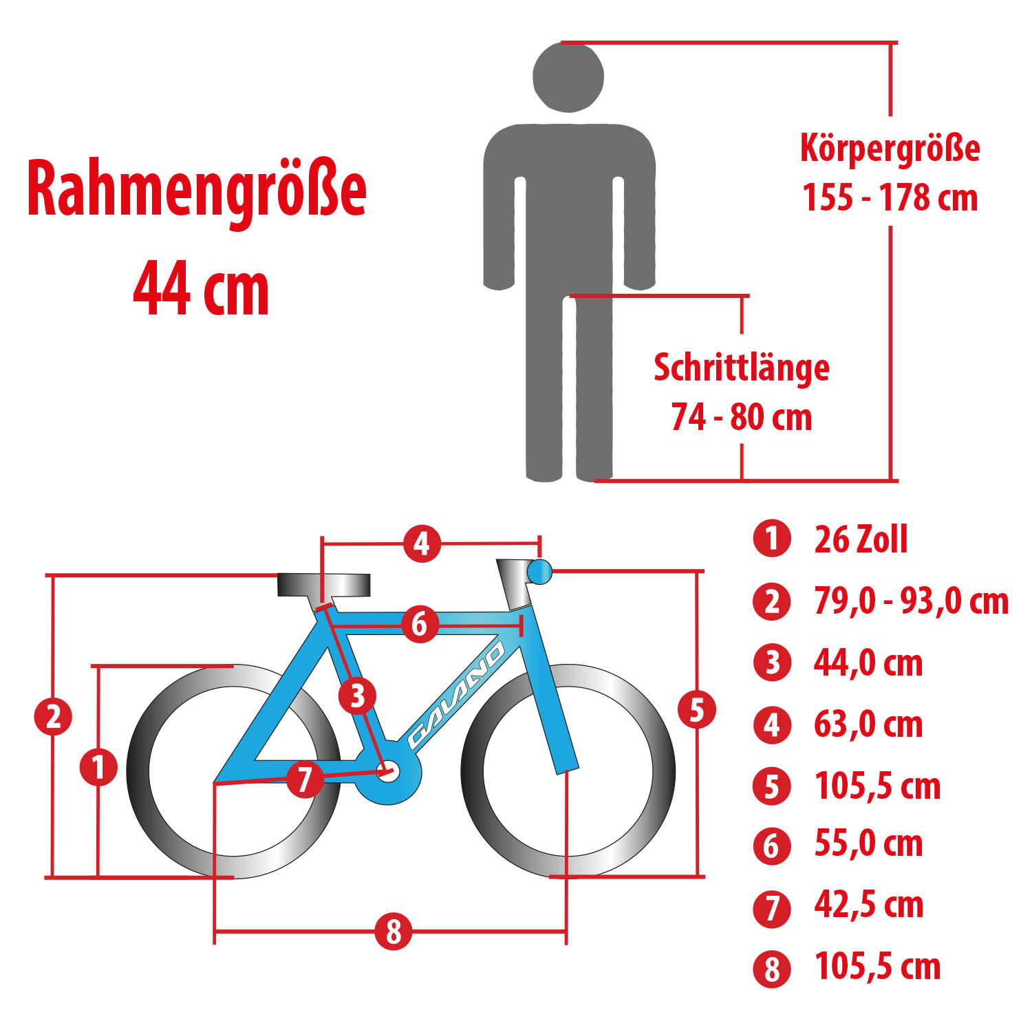 68 Zoll Gr en Fahrrad Tammylike